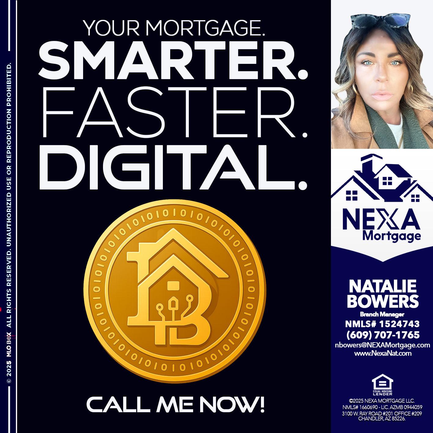 YOUR MORTGAGE - Natalie Bowers -Branch Manager